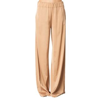 D.exterior Pantalon fluide - Femme - Pantalons - Beige - Taille: 40 FR