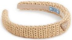 Prada Serre-tête en raphia