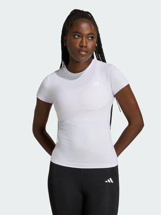 adidas Technisches T-Shirt Primelift Essentials Workout Contour T-Shirt KQ8386 Helllila Slim Fit