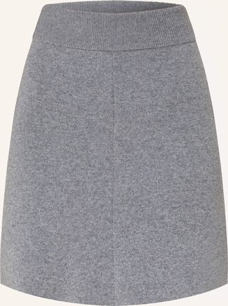 SoSUE Sosue Strickrock Aus Merinowolle grau