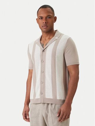 Joop Hemd Galvo 30101514 Beige Regular Fit