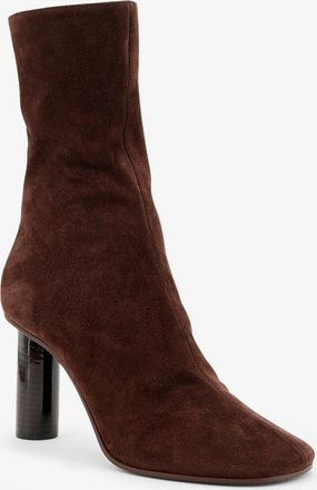 PARIS TEXAS Womens Ankle Boots Alice Brown Suede