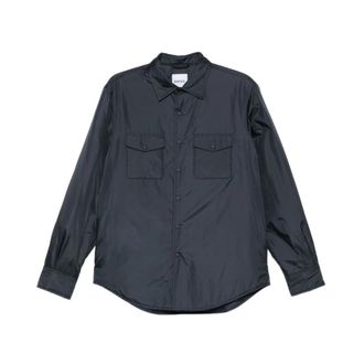 Aspesi Homme, Chemises, Bleu, Taille: 2XL Casual Shirt