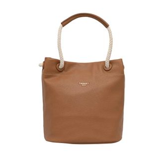 Twinset Femme, Sacs, Brun, Taille: ONE Size Sac Seau avec Poign&eacute;es en Corde