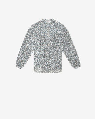 Isabel Marant Haut Salika - Femme - &Eacute;cru - Taille34 - Marant &Eacute;toile