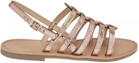 Les Tropeziennes Les Tropeziennes par M. Belarbi Femme HIKANO Chaussures Ville Sandale, Or Rose, 40