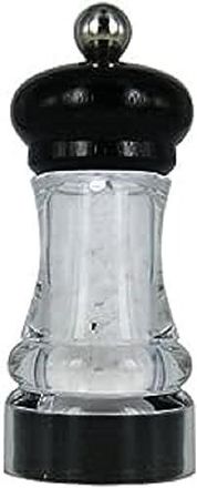 Marlux Unbekannt Marlux c386.118333 Mühle Kräuterkarussel Acryl Transparent/Schwarz 4,5 x 4,5 x 11 cm