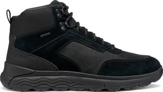 Geox Schn&uuml;rschuhe Geox U Spherica 4X4 B Abx U46FDC 02245 C9999 Schwarz