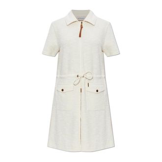Moncler Kleid mit Taschen - - Dresses - Damen - Beige - S