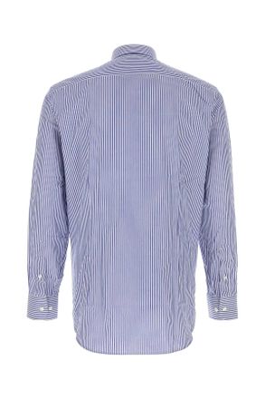 Etro Mens Embroidered Poplin Shirt S8461 Exterior: Cotton Camicie