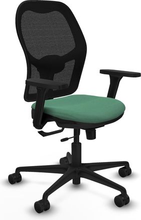 Piqueras y Crespo Stuhl aus Pc mit 3D-Armlehnen, h&ouml;henverstellbare Lendenwirbelst&uuml;tze, ausgestattet mit Syncro/Traslack und injiziertem Schaum. Mit Rollen von 65 mm Nyl