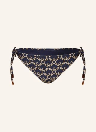 Vilebrequin Triangel-Bikini-Hose Flore blau