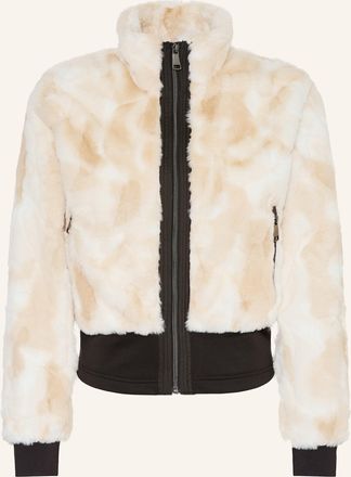 Luhta Luhta Midlayer-Jacke Ailakkavaara Aus Kunstfell beige