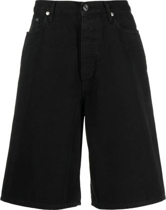 Off-white Homme, Shorts, Noir, Taille: S Wide Leg Canvas Shorts