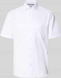 Eterna Regular Fit Business-Hemd aus Baumwolle mit Kentkragen