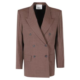 Erika Cavallini Semi Couture Ambra Jacke - - Jackets - Damen - Braun - M