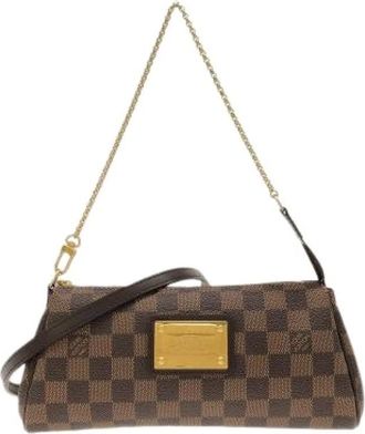 Louis Vuitton Sac bandouli&egrave;re Eva Damier Pre-owned - Femme - Pre-owned - Brun - Taille: ONE Size