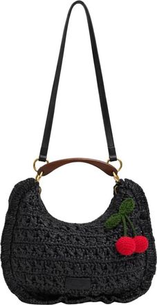 Twinset Femme, Sacs, Noir, Taille: ONE Size Hobo Bag