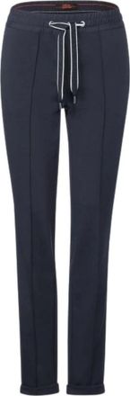 Cecil Hosen - - Trousers - Damen - Blau - XL