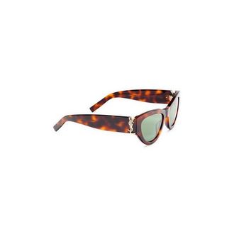 Saint Laurent Lunettes de soleil papillons
