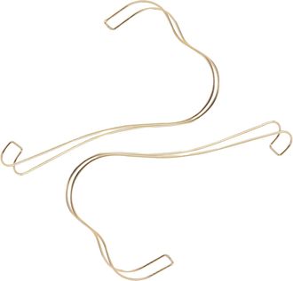 DOITOOL 2 Stück Teiliges Schuhhalter aus Titan Dicke Eleganter High Heel Displayständer für Pumps und Absatzschuhe Platzsparend Langlebig für Schuhregal und L