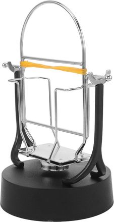 Milisten Automatischer Ger&auml;uschloser Schrittz&auml;hler mit Doppel Handy Schwingmechanismus Leichtes Mobilger&auml;t mit Gummibandbefestigung f&uuml;r Fitness und Arbeitsplat