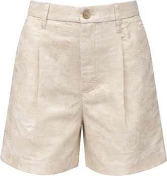 Department Five Department Five, Femme, Shorts, Blanc, Taille: 40 FR Bermuda Jacquard