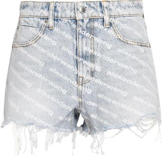 Alexander Wang Damen, Shorts, Blau, W27Gr&ouml;&szlig;e