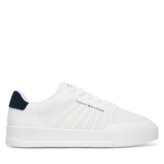Tommy Hilfiger Sneakers Tommy Hilfiger Th Court Knit FM0FM05823 Wei&szlig;