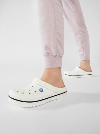 Crocs Pantoletten Crocs Crocband 11016 Wei&szlig;