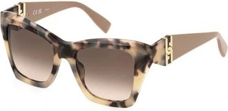 Furla Lunettes de soleil Sfu884 0Xa5 - Femme - Accessoires - Brun - Taille: 52 MM