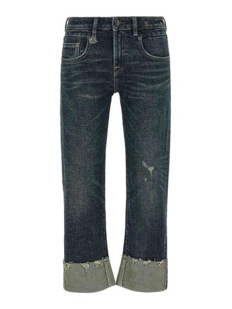 R13 Straight Leg Jeans - Blau
