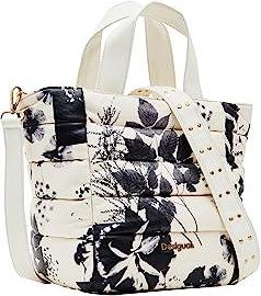 Desigual BOLS_NO NAME VALDIVIA Femmes, Blanc, Taille unique