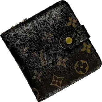 Louis Vuitton Portefeuille Bi-pli Monogram Pre-owned - Femme - Pre-owned - Brun - Taille: ONE Size