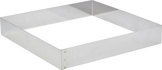 De Buyer 390628 Rahmen, Edelstahl, Silber, 27.9 x 20.1 x 10.9 cm