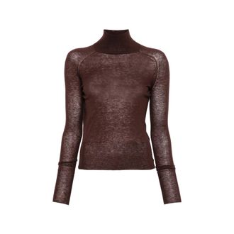 Joseph Yara High-neck Long-sleeve Sweater