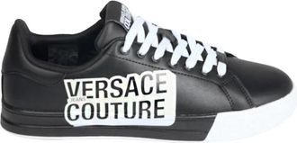 Versace Jeans Couture Homme, Chaussures, Noir, Taille: 45 EU Court Baskets