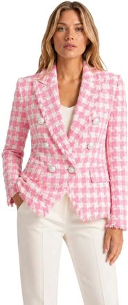Balmain Femme, Vestes, Rose, Taille: 34 FR Blazers