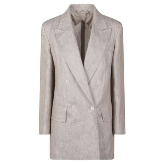 Max Mara Olimpia Blazer - - Jackets - Damen - Grau - L