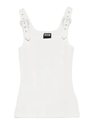Versace Jeans Couture Top - Cr&egrave;me