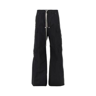 Rick Owens Cargobelas stretch cotton pants Man 46