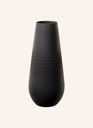 Villeroy & Boch Vase Carr&eacute; Hoch Manufacture Collier Noir schwarz