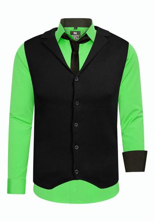 Rusty Neal Hemd mit Weste und Krawatte 3-teilig