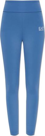 Emporio Armani Emporio Armani Ea7, Femme, Sport, Bleu, Taille: 36 FR Leggings Athl&egrave;te Dynamique