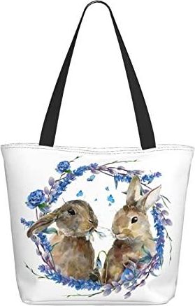 AOOEDM Sac &agrave; provisions Spring Easter Bunnys Ladies 13x11x7in.Le cadeau parfait pour la Saint-Valentin.Cest de la Saint-Valentin pour maman, fille, &eacute;pouse, e
