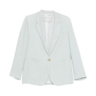 Forte_Forte Femme, Vestes, Bleu, Taille: 38 FR My Jacket Plume