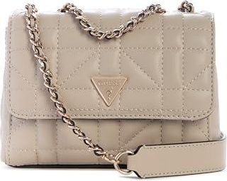 Guess Edita Mini rabat bandouli&egrave;re convertible, Taupe clair, One Size, Edita Mini rabat bandouli&egrave;re convertible
