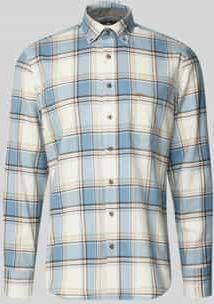Fynch-Hatton Regular Fit Freizeithemd mit Button-Down-Kragen