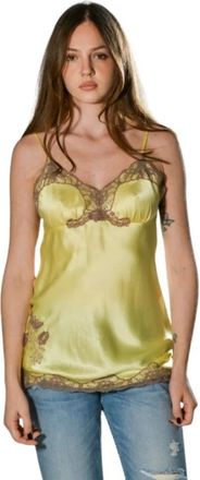 Gold Hawk Femme, Tops, Jaune, Taille: 40 FR Gh469Sunshine Top