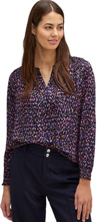 Street One Damen A344332 Tunika Bluse, Atlantic Blue, 40